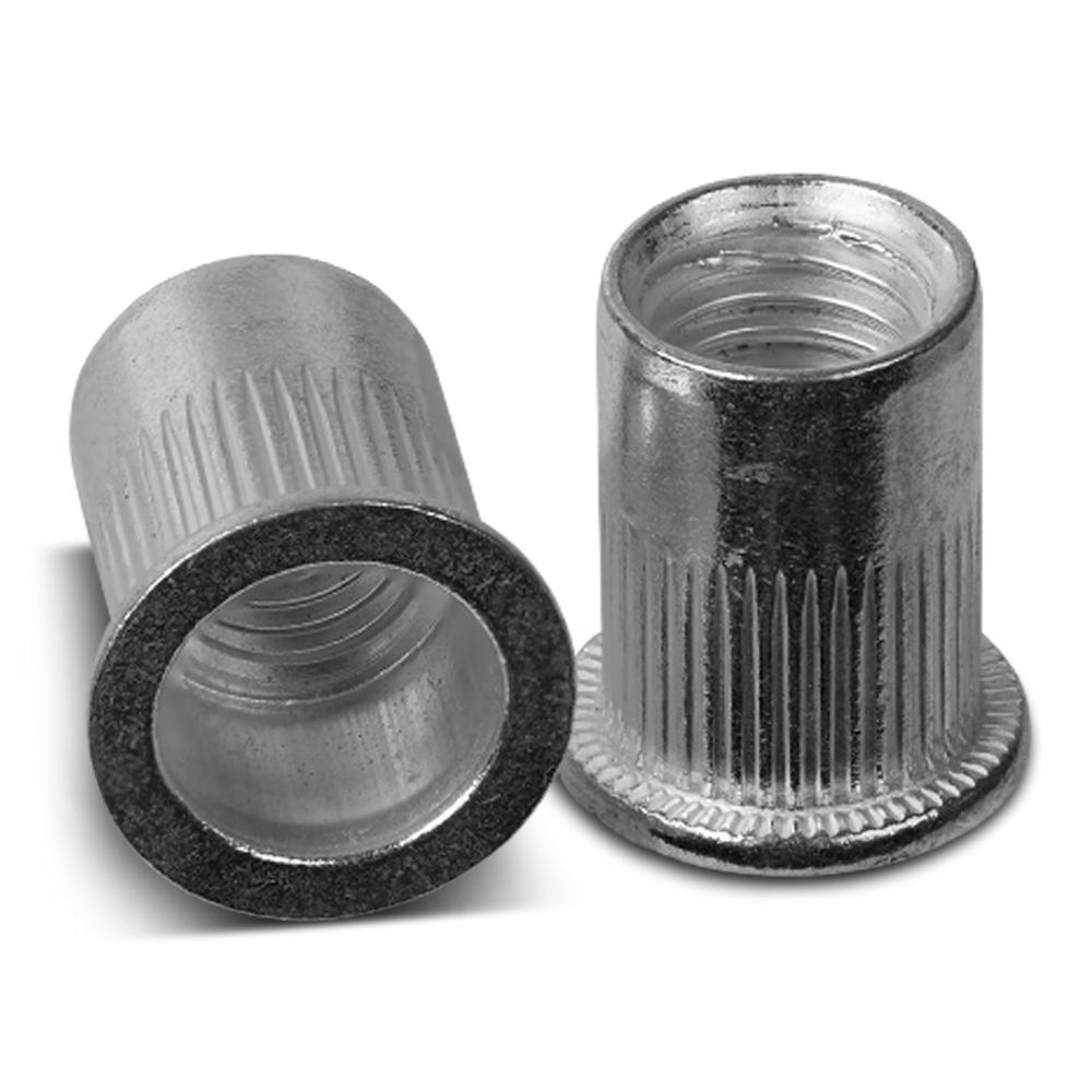 Apex NARLM10-HP 50-Pack M10 x 12 x 17.2mm Aluminium Rivet Nut Large Flange