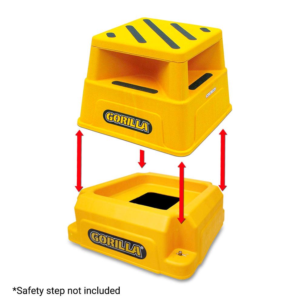 Gorilla GOR-STEPWK Wheel Kit for Gorilla Safety Step