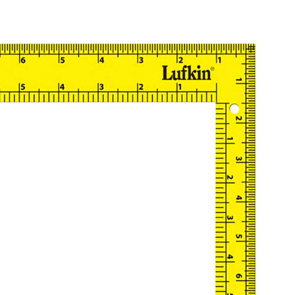 Lufkin N062 2-Sided 200mm x 300mm Metric & Imperial 8" x 12" Carpenter ...
