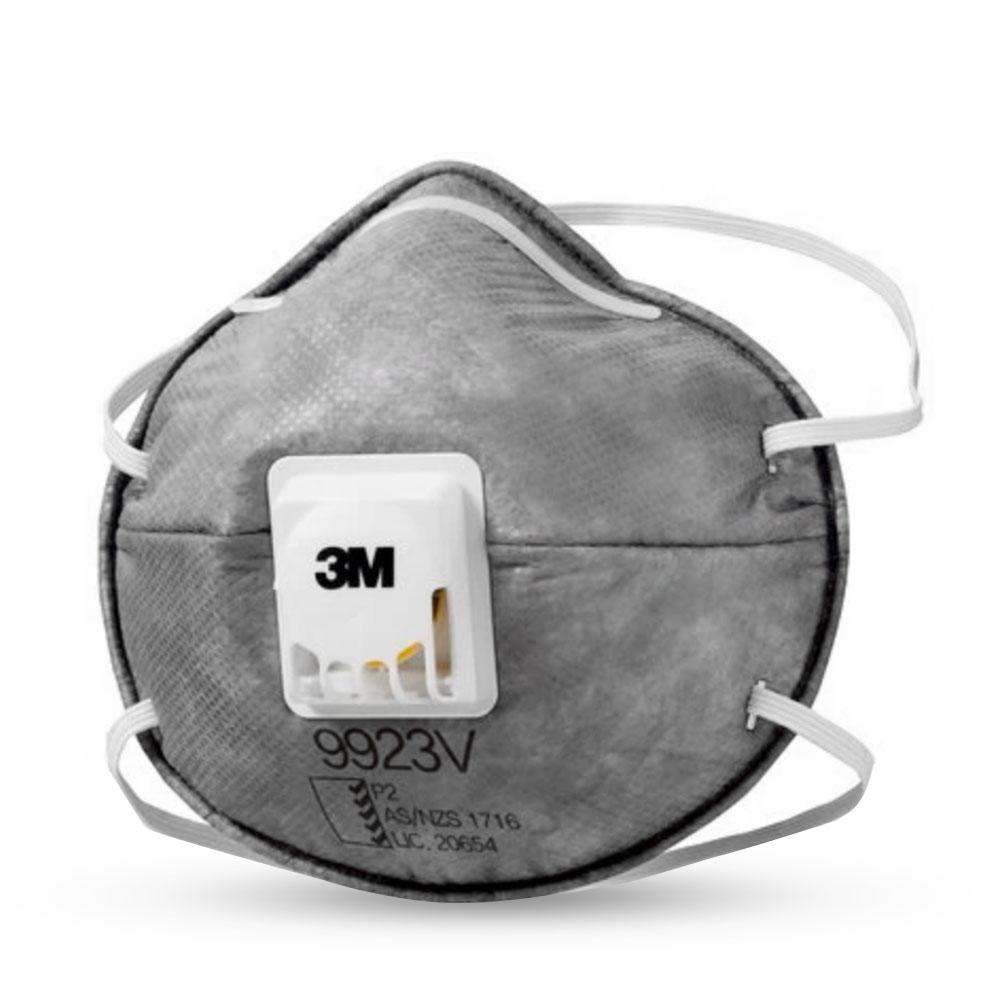 3M 9923V 10-Pack P2 N95 Cupped Particulate Respirator