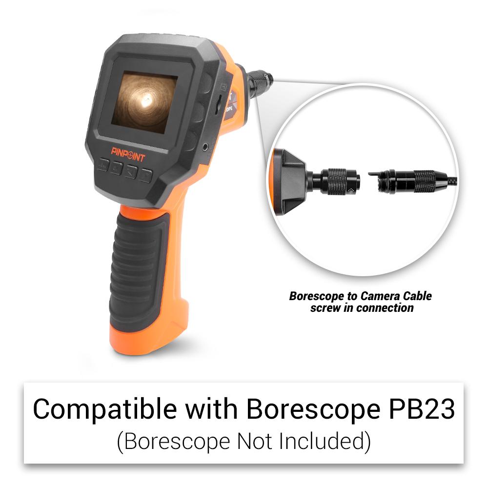 Pinpoint PCH1M52 1m x 5.2mm Waterproof Camera Cable to suit Borescope ...
