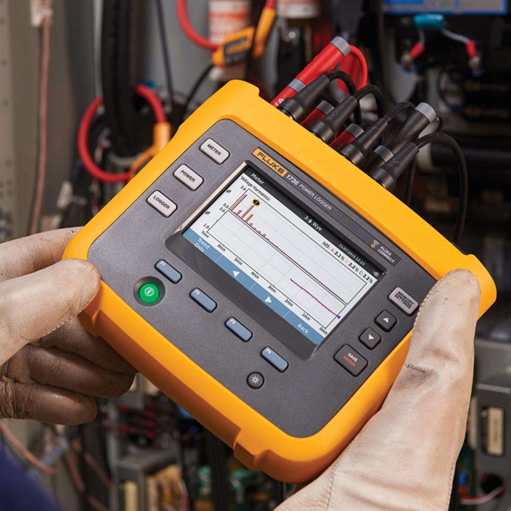 Fluke FLUKE 1736/EUS (4534519) Three-Phase Power Quality Loggers