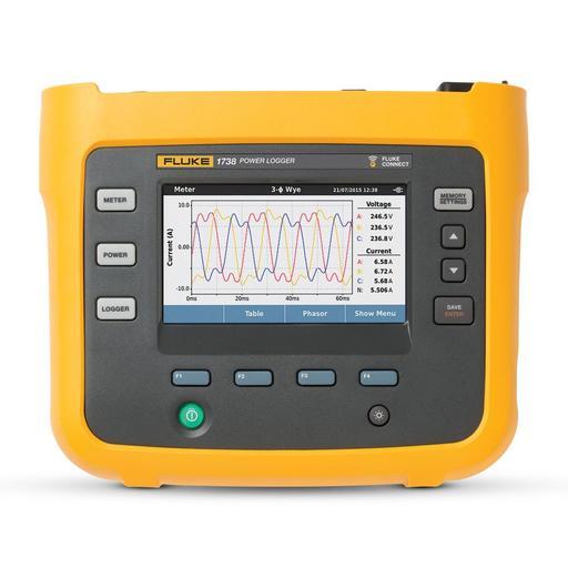 Fluke FLUKE 1738/EUS (4563577) Three-Phase Power Quality Loggers