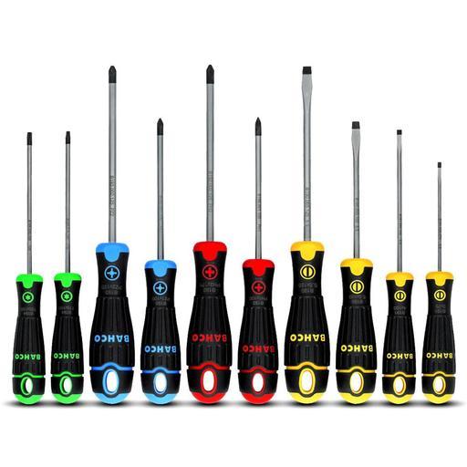 Bahco B219.010RB 10pce Colour Edition Screwdriver Set