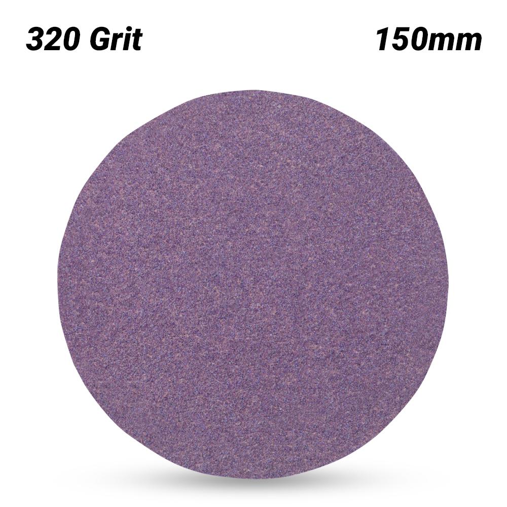 3M 60440335408 150mm (6") Cubitron II 775L 320 Grit Plain Film Sanding Disc