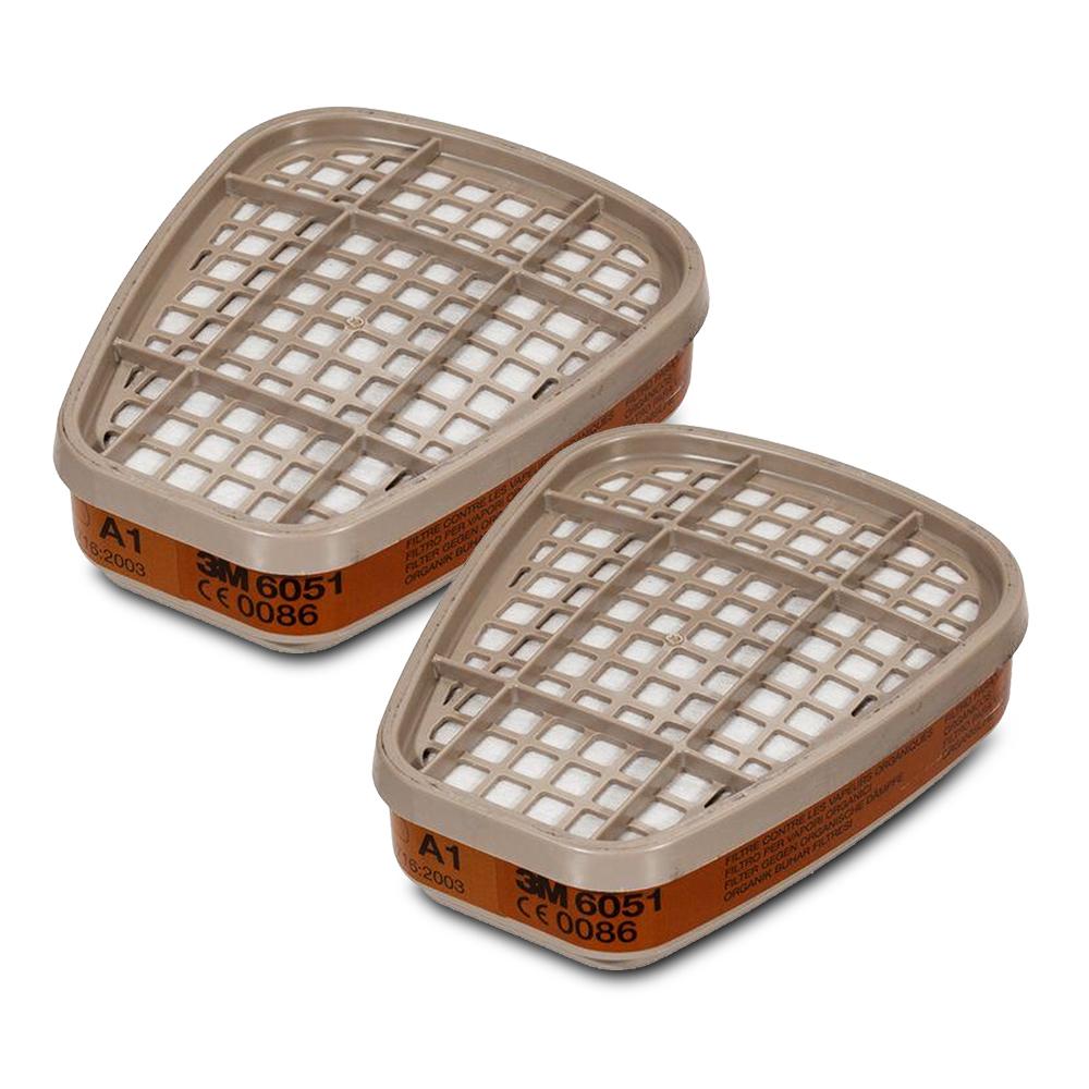 3M 6051 (UU006790313) Organic Vapour A1 Cartridge Filter