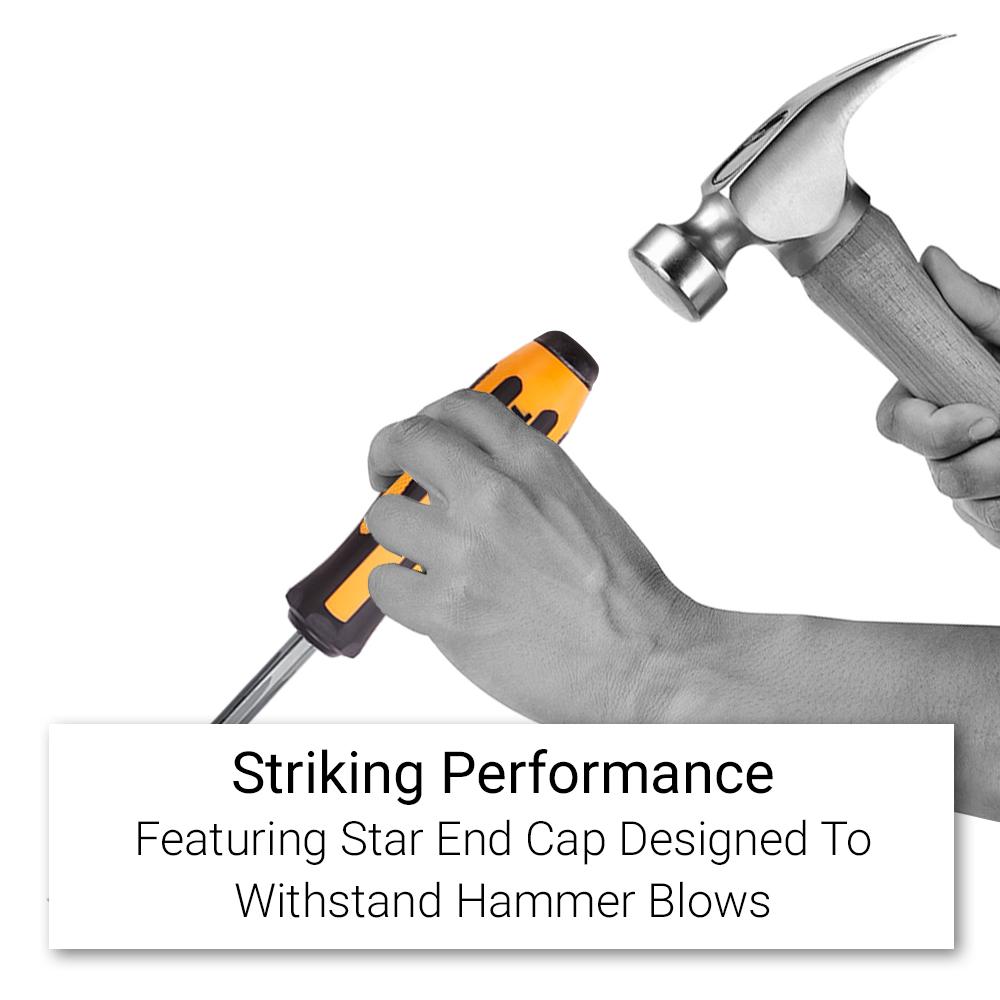 Vessel 9706EVA 6pce Megadora Chisel Clip & Hose Remover Set