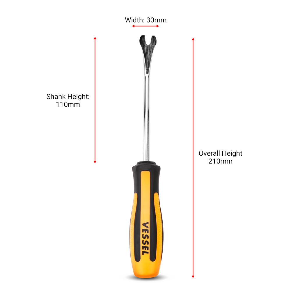 Vessel 970CR2SC 2pce Megadora Clip Remover Set