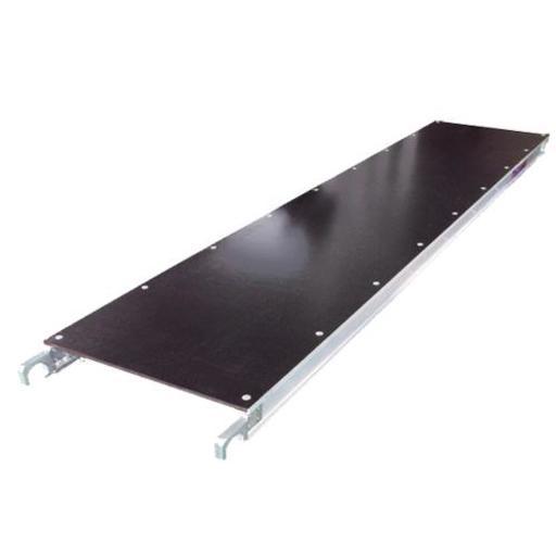 Climbrite CLI55D 2.5 x 1.3 x 5.5m Double Width Aluminium Mobile Scaffold