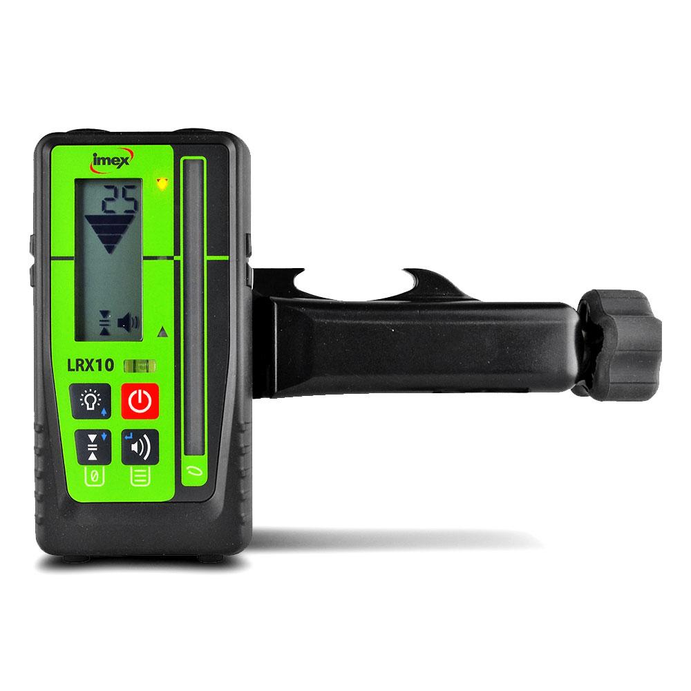Imex 012-LRX10 Red & Green Beam Digital Millimeter Detector with Bracket