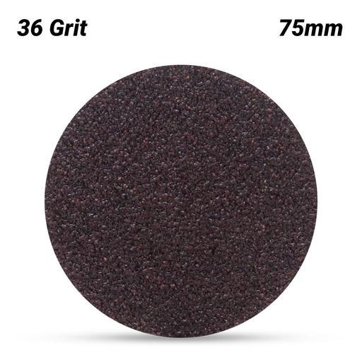 3M 60440208944 (361F) 75mm (3") Roloc 361F 36 Grit Resin Bond Cloth Disc