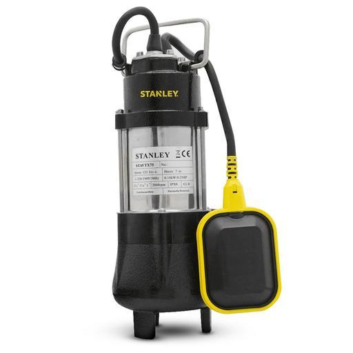 Stanley STAVTX75 133L 0.18kW Vortex Submersible Pump