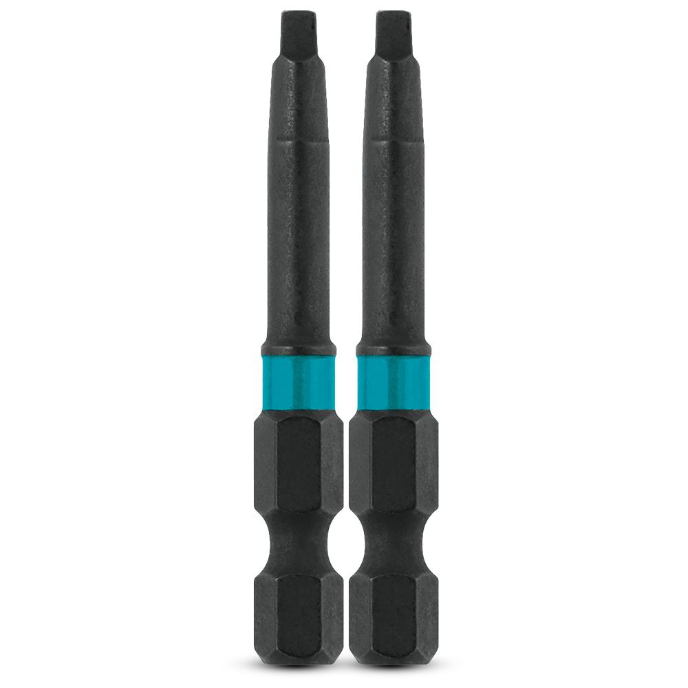 Makita A-96702 2-Pack 50mm x SQ2 Impact Driver Bit
