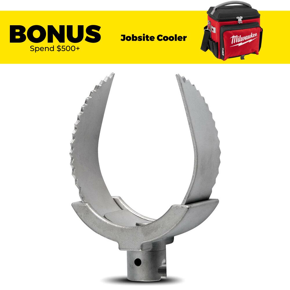 Milwaukee 48534832 76mm (3") Root Cutter Attachment for 32mm Sectional ...