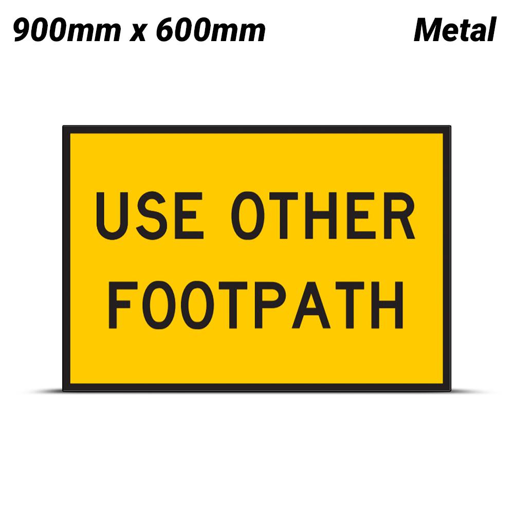 Uniform Safety Signs SG504 900mm x 600mm Metal Class 1 Reflective Use ...