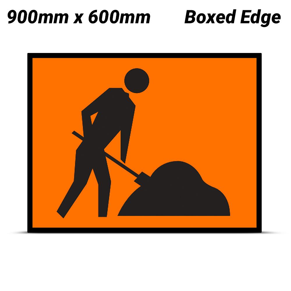 Uniform Safety Signs T1-5A 900mm x 600mm Boxed Edge Class 1 Symbolic ...