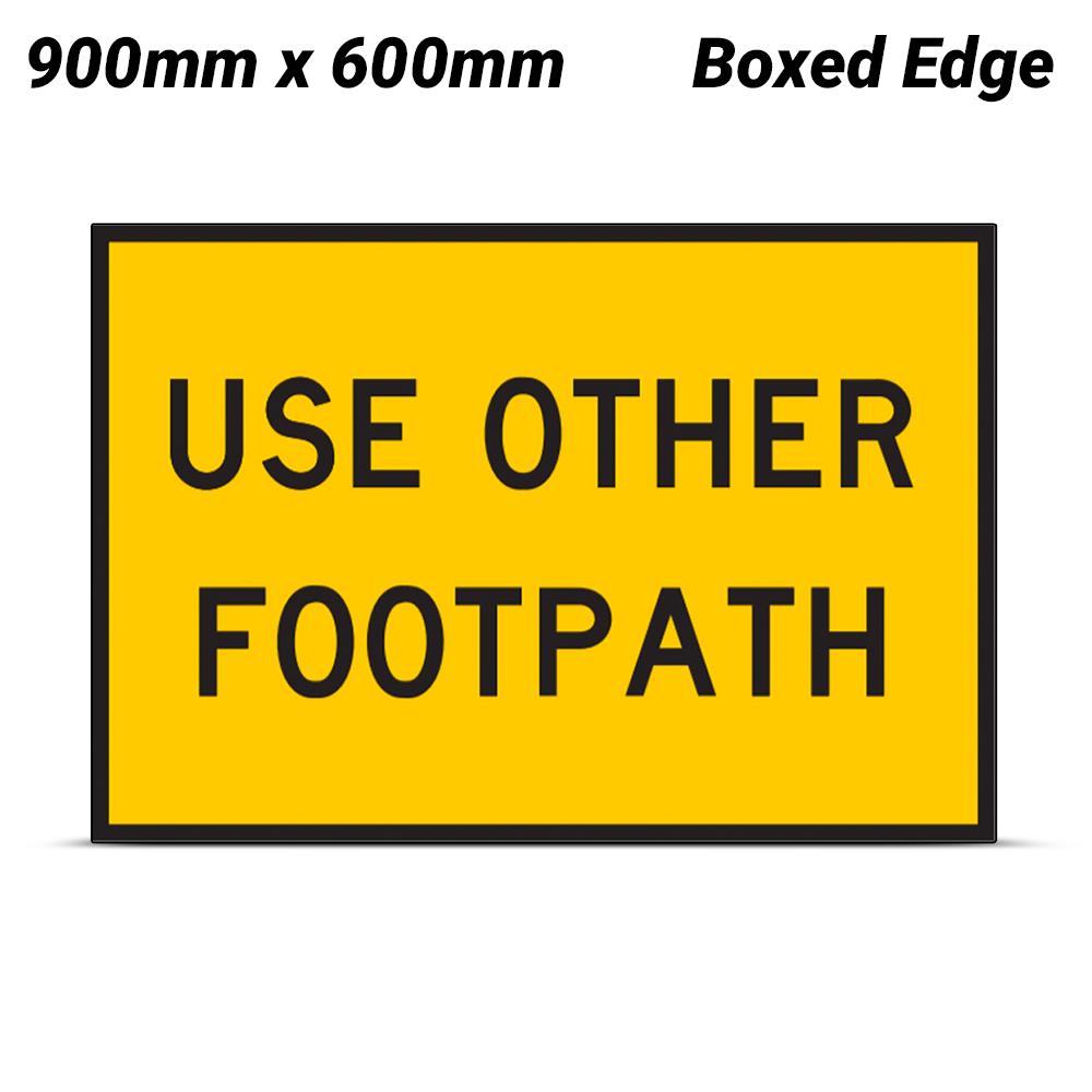 Uniform Safety Signs T8-3 900mm x 600mm Boxed Edge Class 1 Use Other ...