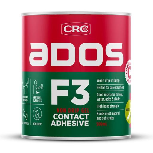 CRC 8020 500mL ADOS F3 Non-Drip Contact Adhesive Tin