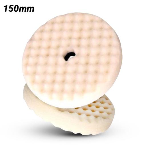 3M UU009080597 (33284) 150mm Foam Compounding Pad - White