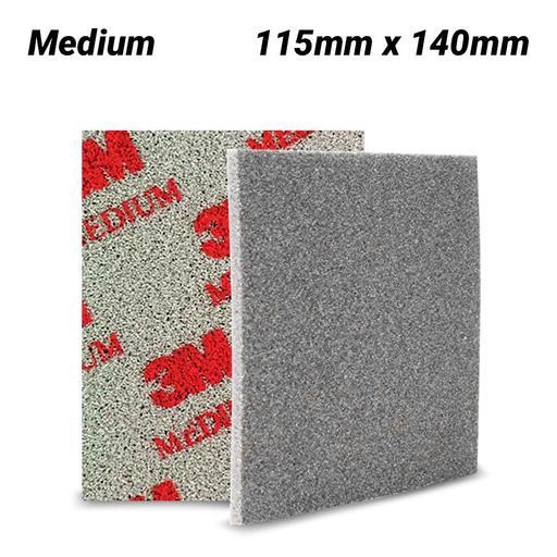 3M FC110027453 (2601) 115mm x 140mm 2601 Ultra Fine Soft Back Sanding ...