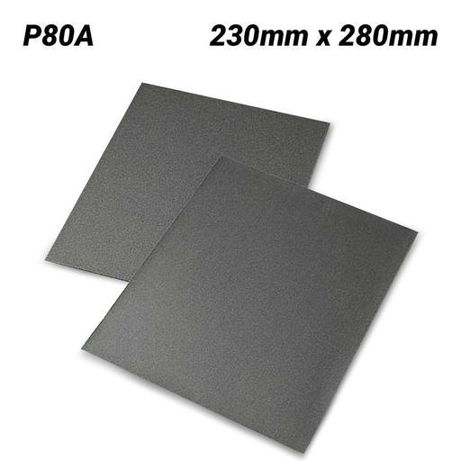 3M GC800316512 (734) 230mm x 280mm Wetordry 734 80 Grit Paper Sheets
