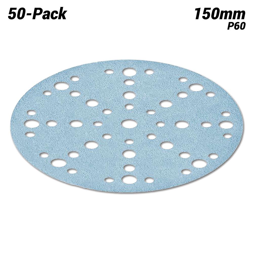 Festool STF D150/48 P60 GR/50 (575161) 50-Pack 150mm (6") 48 Hole P60 ...