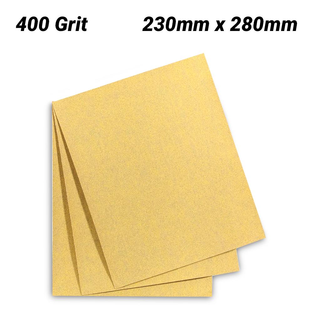 3M GC801023844 (255P) 50 Pack 230mm x 280mm Production 255P 400 Grit ...