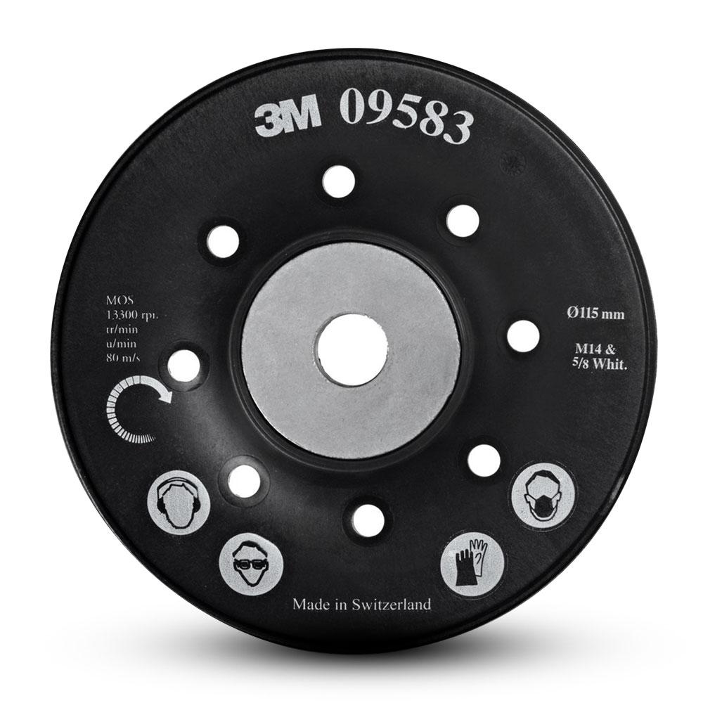 3M XC003410039 (09583) 115mm Fibre Disc Ribbed Back Up Pad
