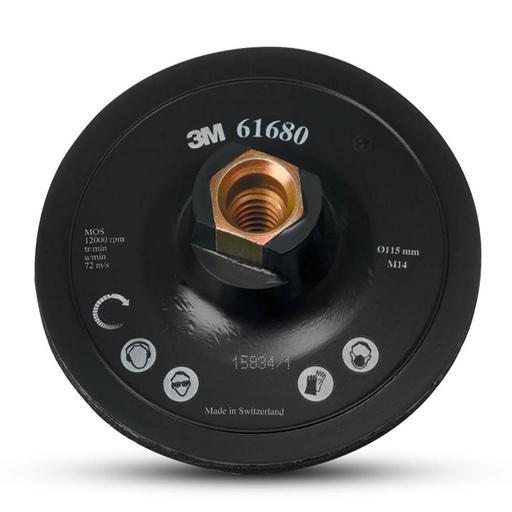 3M DE272906186 (61680) 115mm x M14 Centre Pin Contact Disc Pad
