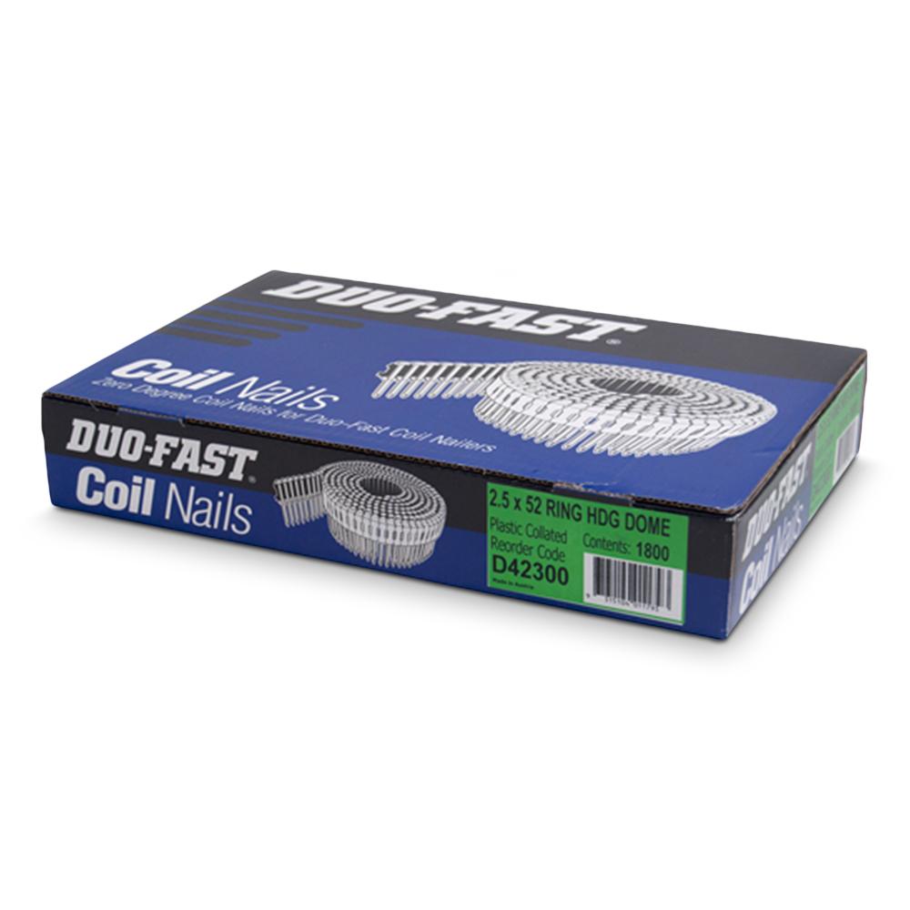 Paslode D42300 DUO-FAST 2.5mm x 52mm Ring Hot Dipped Galvanised 0 ...