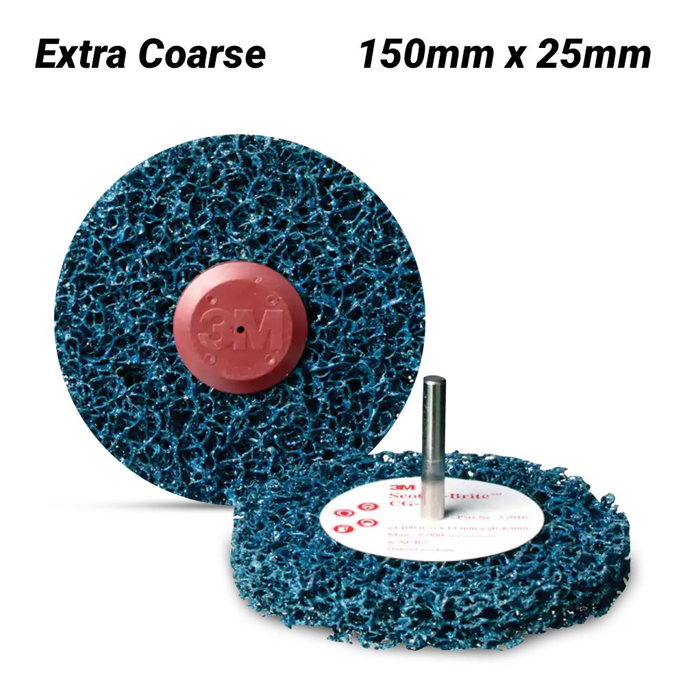 3M FN510078507 150mm x 25mm Scotch-Brite Extra Coarse Clean & Strip ...