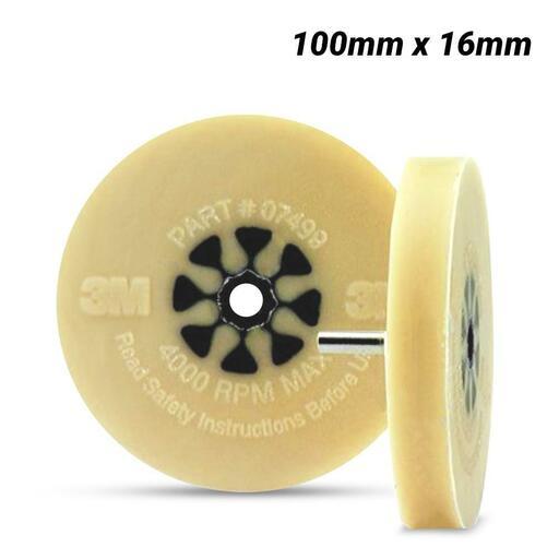 3M 61500293891 (07498) 100mm x 16mm Scotch-Brite Strip Off Wheel