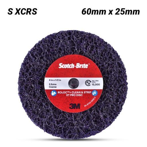 3M AT019439713 60mm x 25mm Scotch-Brite S XCRS Clean & Strip Pro ...