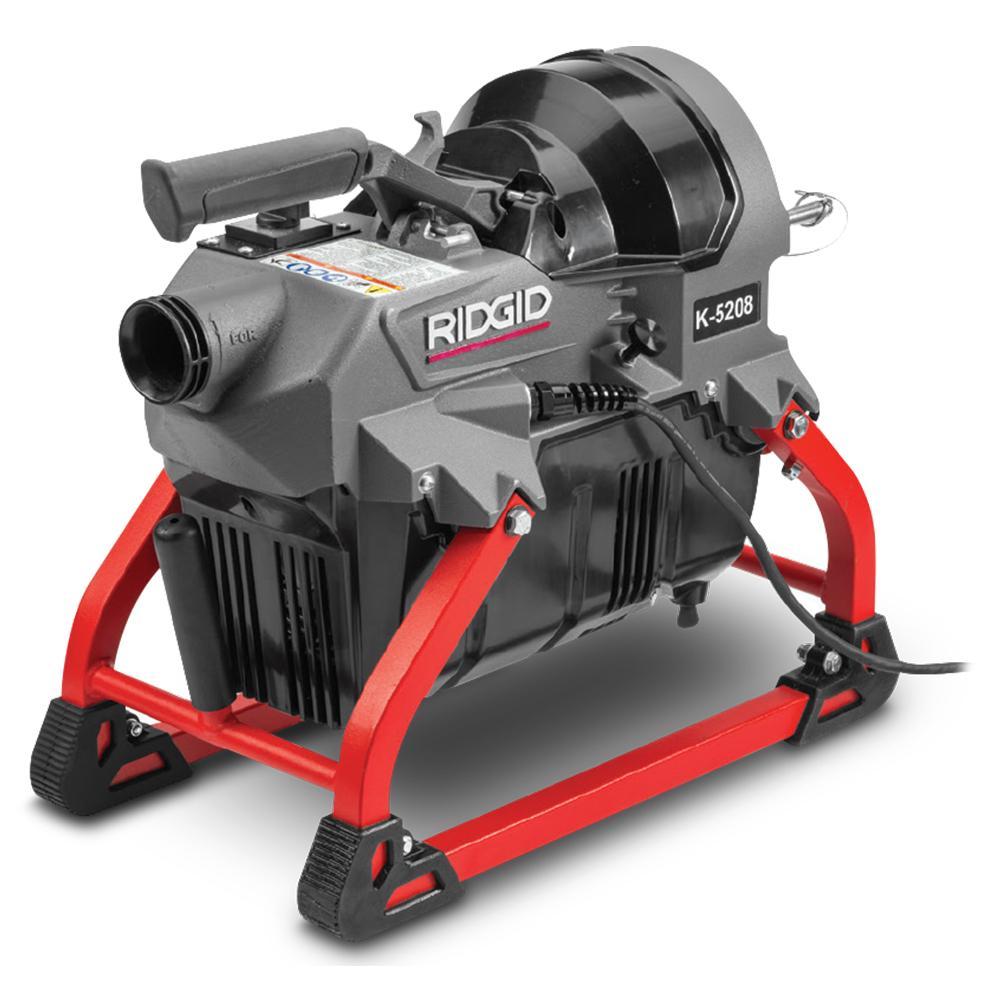Ridgid K-5208 (64248) Drain Cleaner Machine with C-11 Cables, A-8 Cable ...