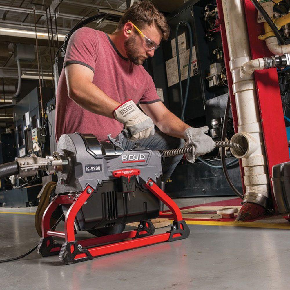 Ridgid K-5208 (64248) Drain Cleaner Machine with C-11 Cables, A-8 Cable ...