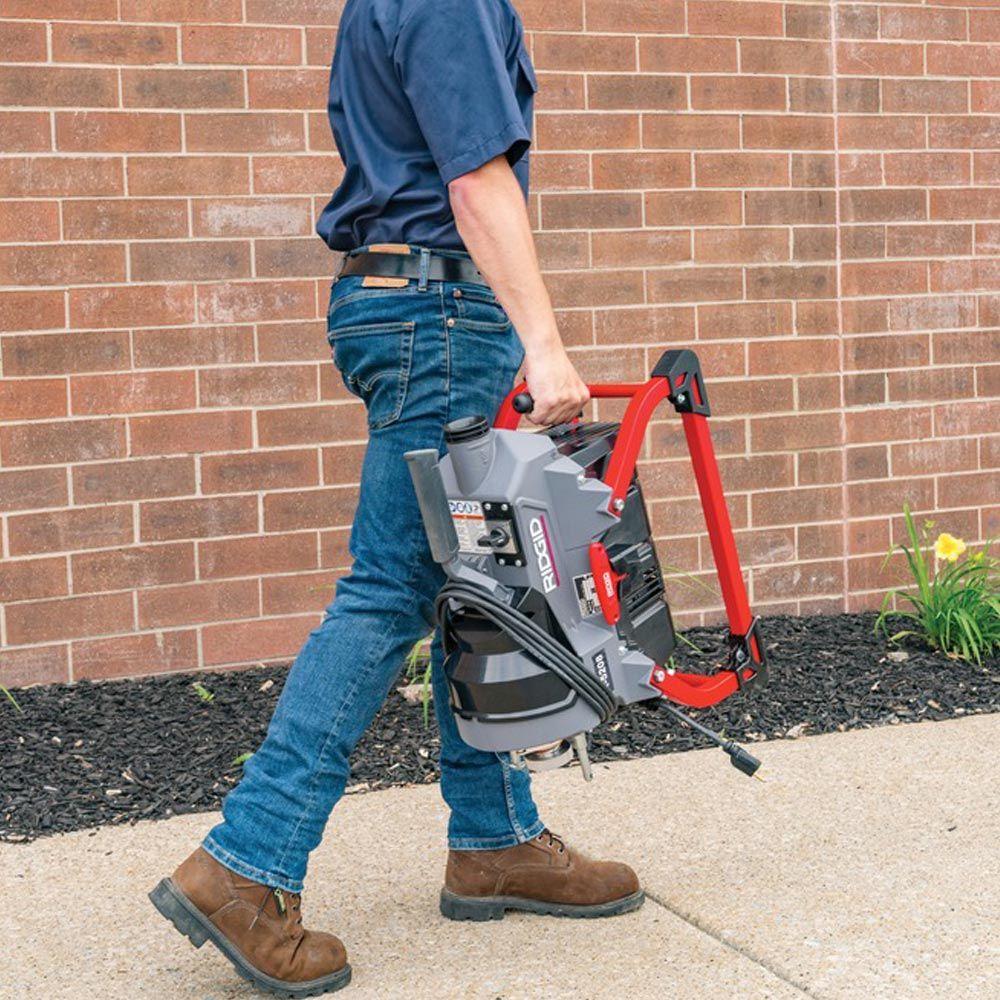 Ridgid K-5208 (64248) Drain Cleaner Machine with C-11 Cables, A-8 Cable Carrier & Toolbox
