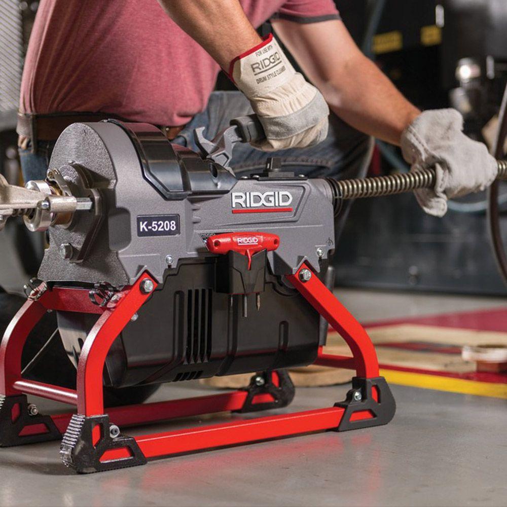 Ridgid K-5208 (64248) Drain Cleaner Machine with C-11 Cables, A-8 Cable ...