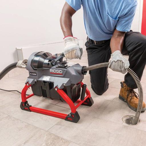 Ridgid K-5208 (64073) Drain Cleaner Machine with C-11 Cables, Sectional ...