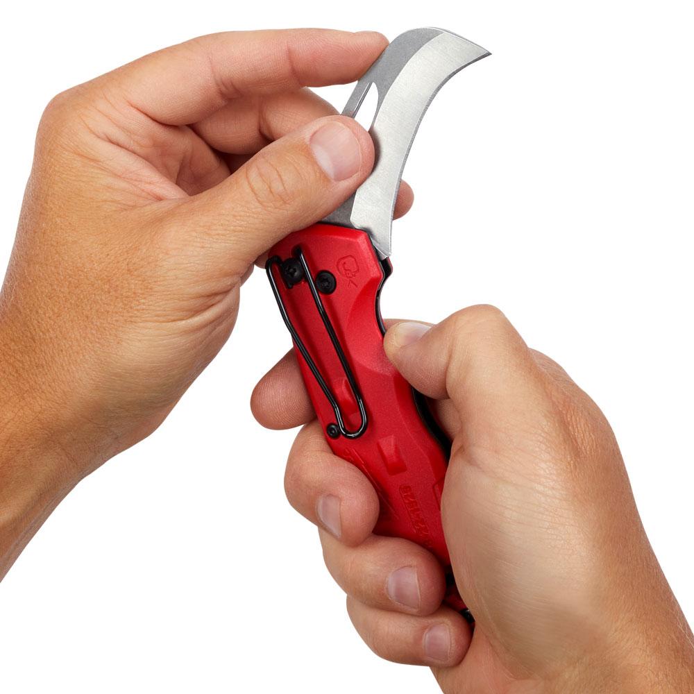 Milwaukee 48221525 FASTBACK Hawkbill Folding Knife