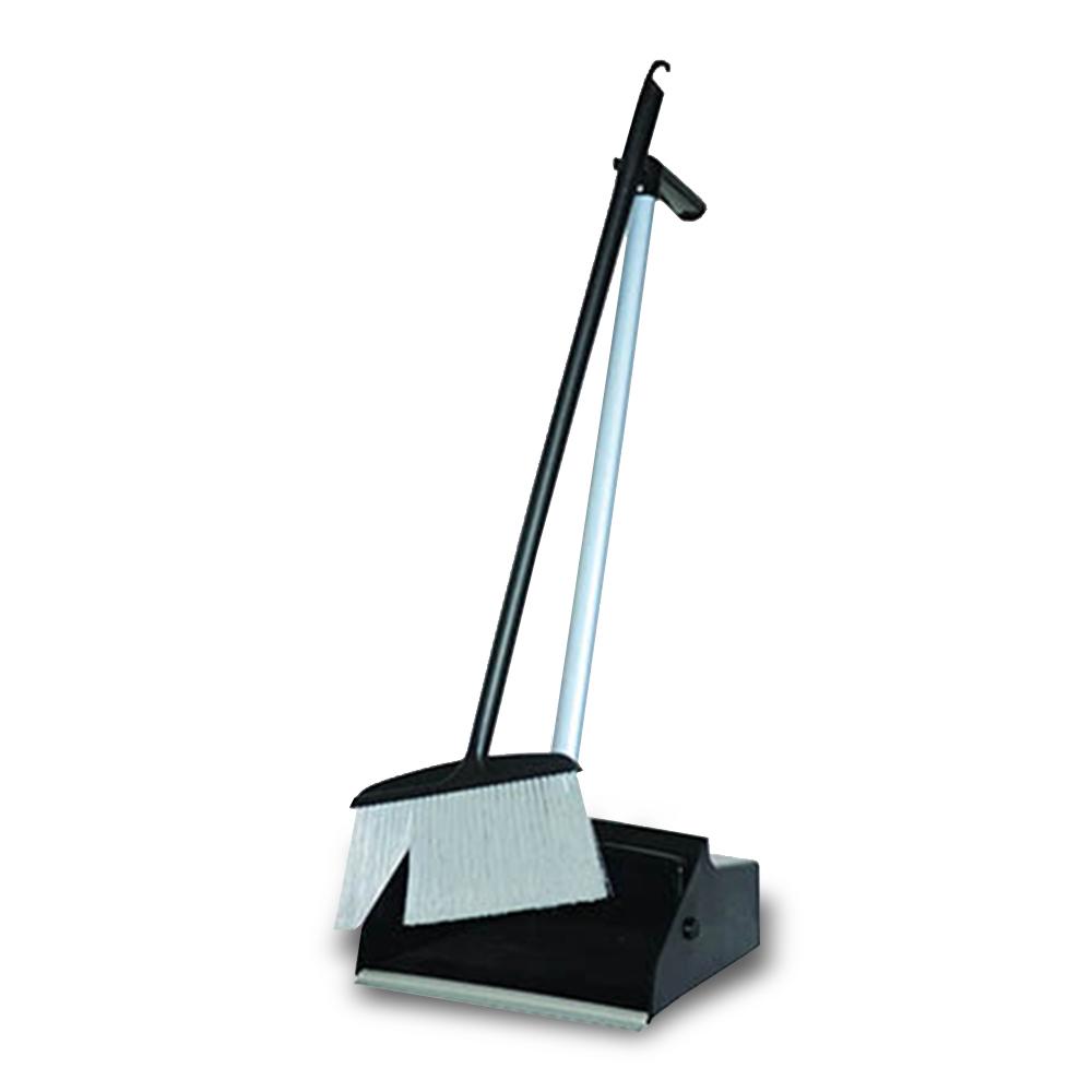 CleanLink 12049 Broom Lobby Pan Set with Bucket