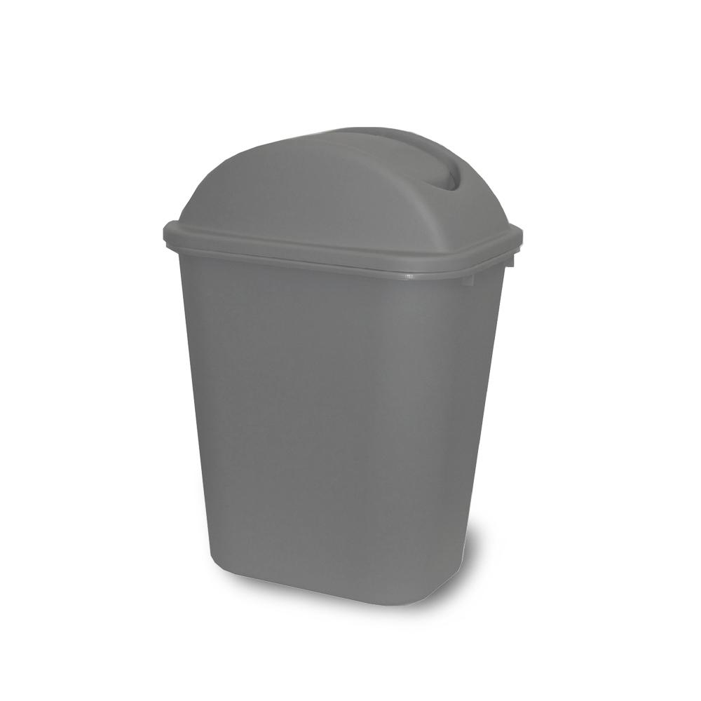CleanLink 12071 36L Grey Dustbin with Lid