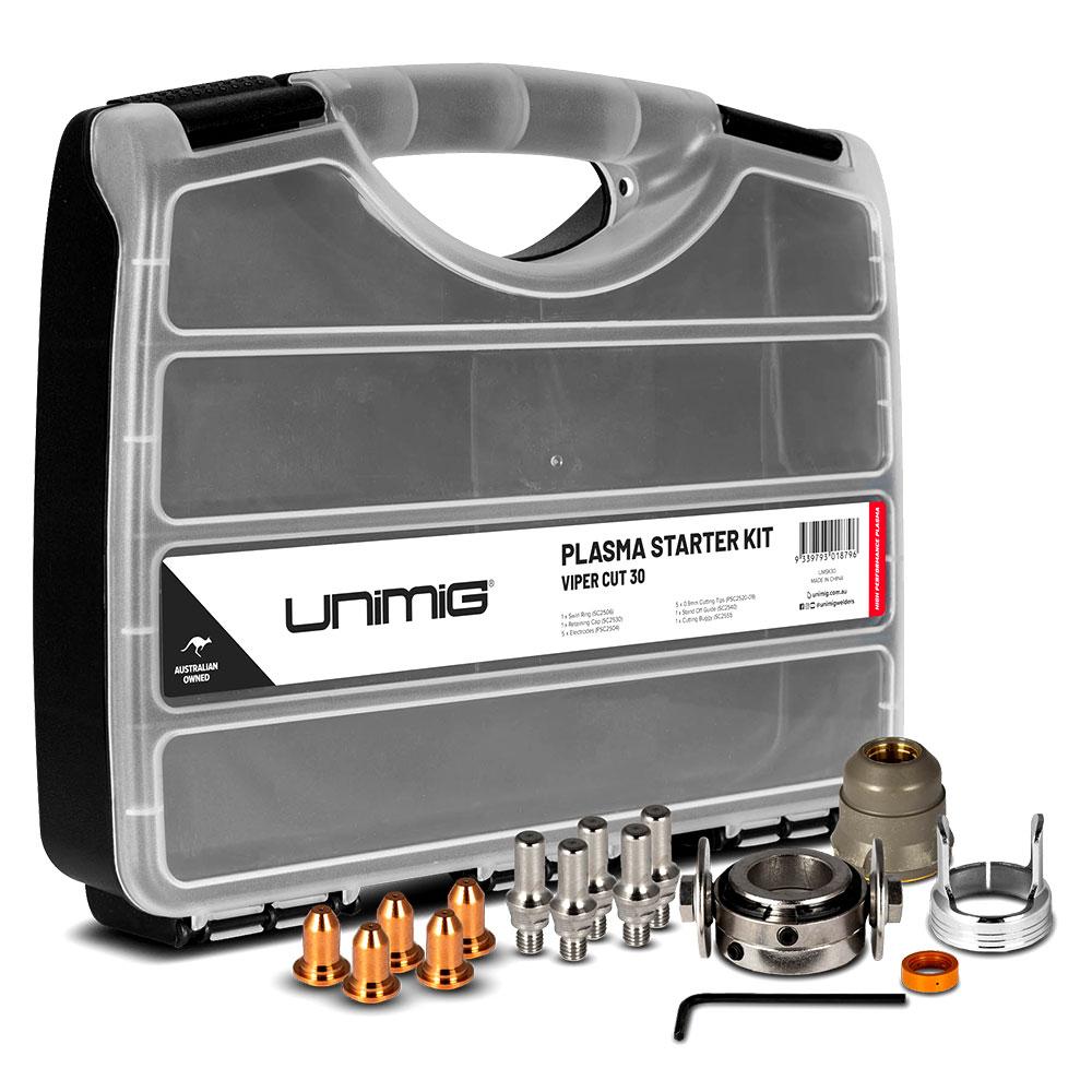 UNIMIG UMSK30 15pce Plasma Starter Kit to suit Viper Cut 30 Plasma