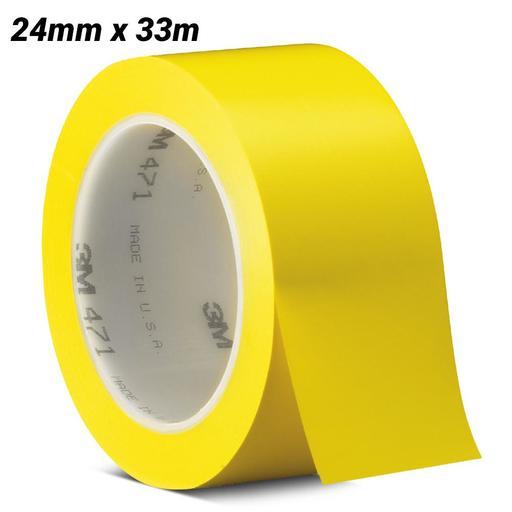 3M 700067480/AT01 Yellow Vinyl Tape 471
