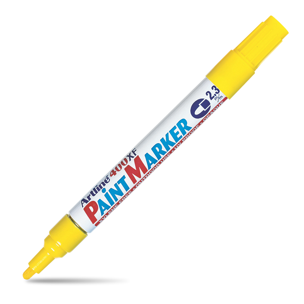 Artline 140007B 400 Paint Marker Yellow 2.3mm
