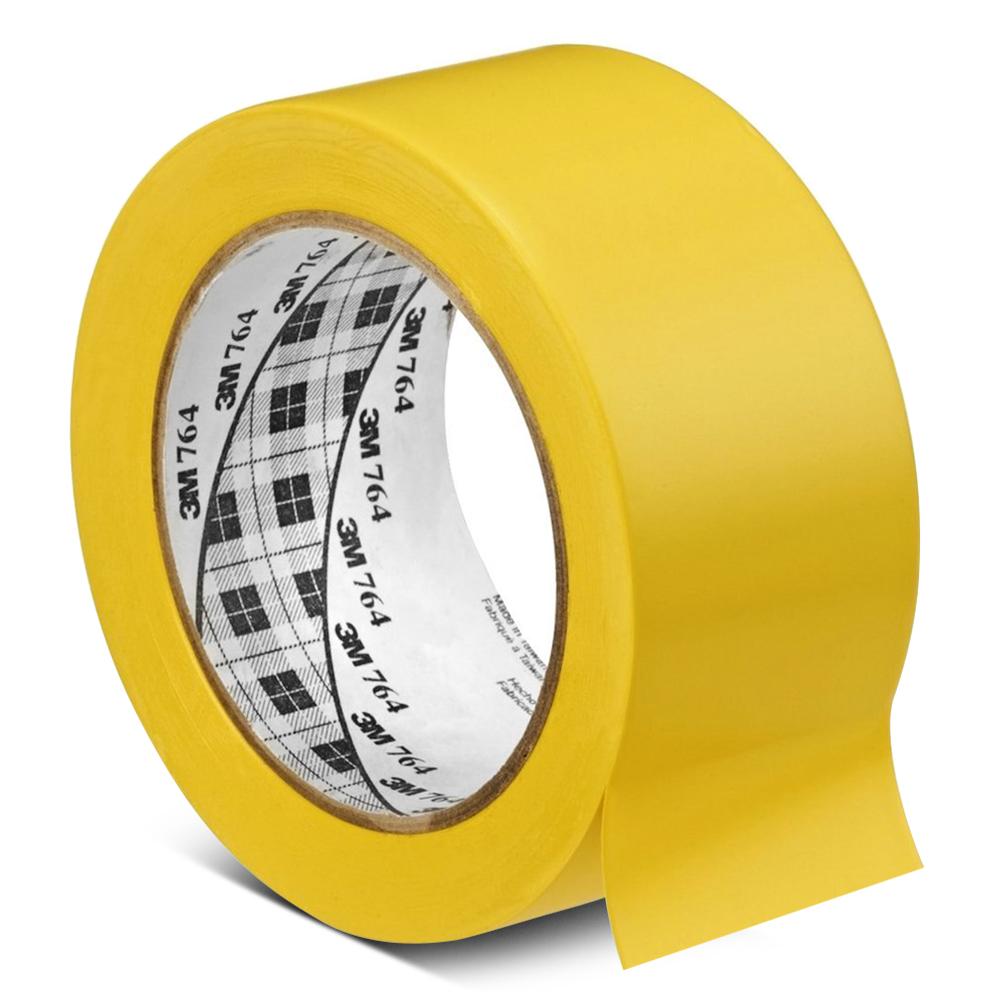 3M 70006279338 50mm x 33m Yellow General Purpose Vinyl Tape 764
