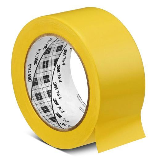 3M 70006279338 50mm x 33m Yellow General Purpose Vinyl Tape 764