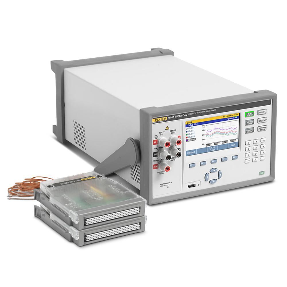 Fluke 1586A/2HC 240/C (4384438) Super-DAQ Accredited Calibration ...