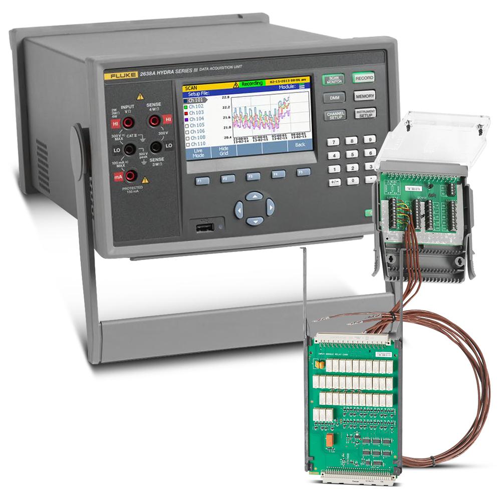 Fluke 2638A/20 20 Channel Hydra Series III Data Acquisition System ...