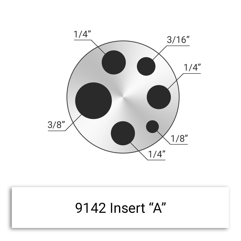 Fluke 9142-A-256 635W -25°C to 150°C Insert "A" Metrology-Well