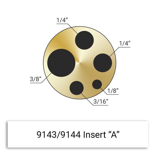 Fluke 9143-A-256 1400W 33°C to 350°C Insert "A" Metrology-Well